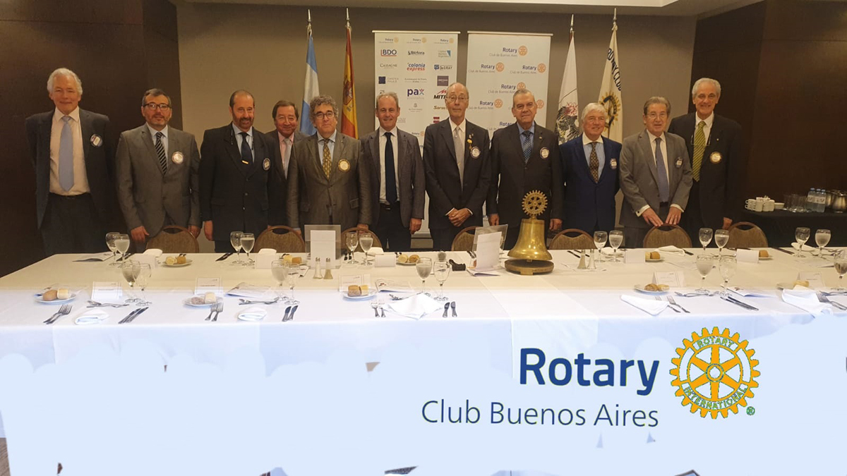 Almuerzo Especial en el Rotary Club BA | Acercando Naciones